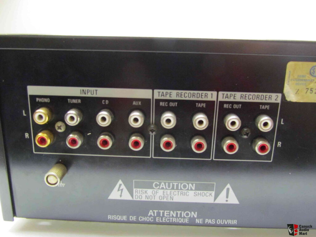VERY RARE SONY TA-F444 ES - 100wpc 0,008% THD @ 4ohms Photo #632964 ...