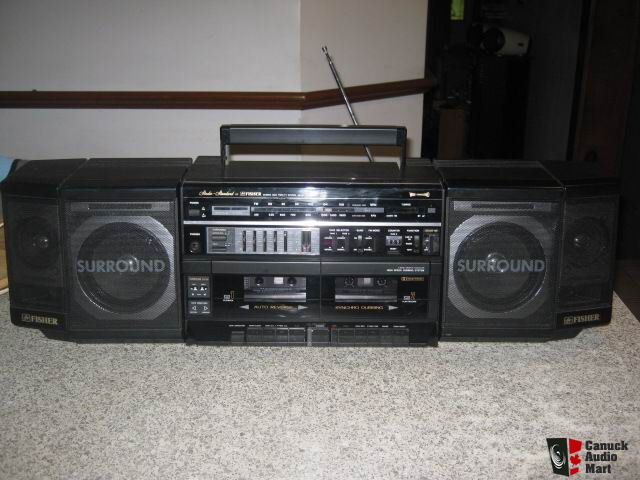 Fisher surround sound 4 speaker boombox Photo #633206 - US Audio Mart