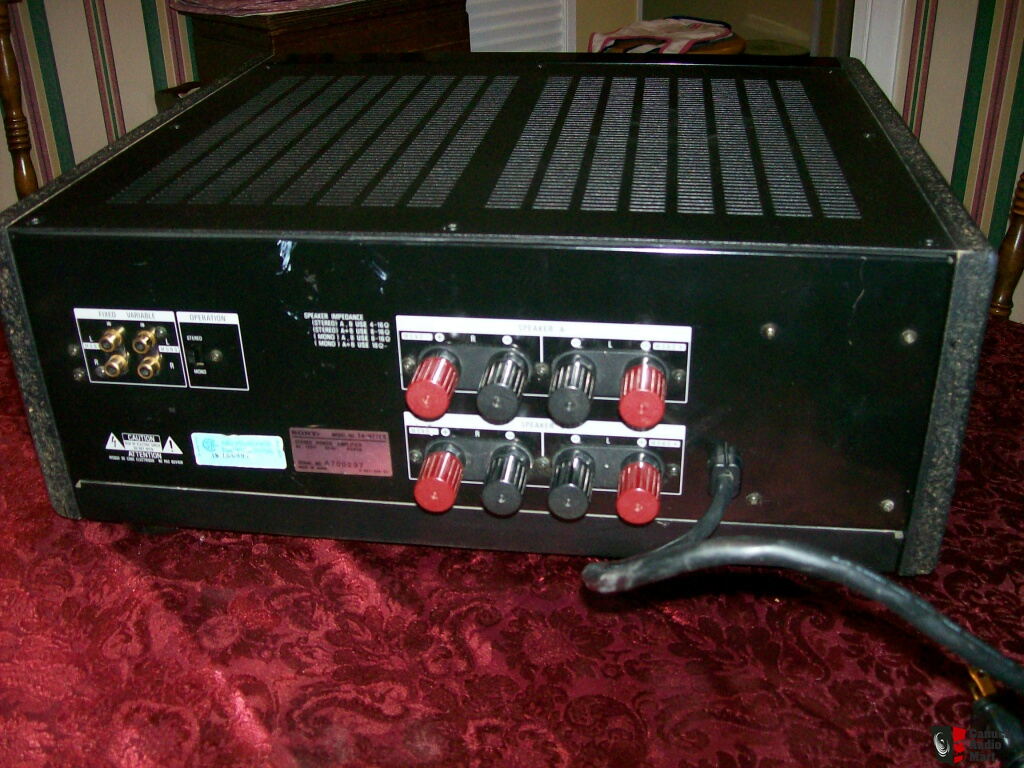 Sony TA-N77ES 200 Watt Per Channel Power Amplifier For Sale - Canuck ...