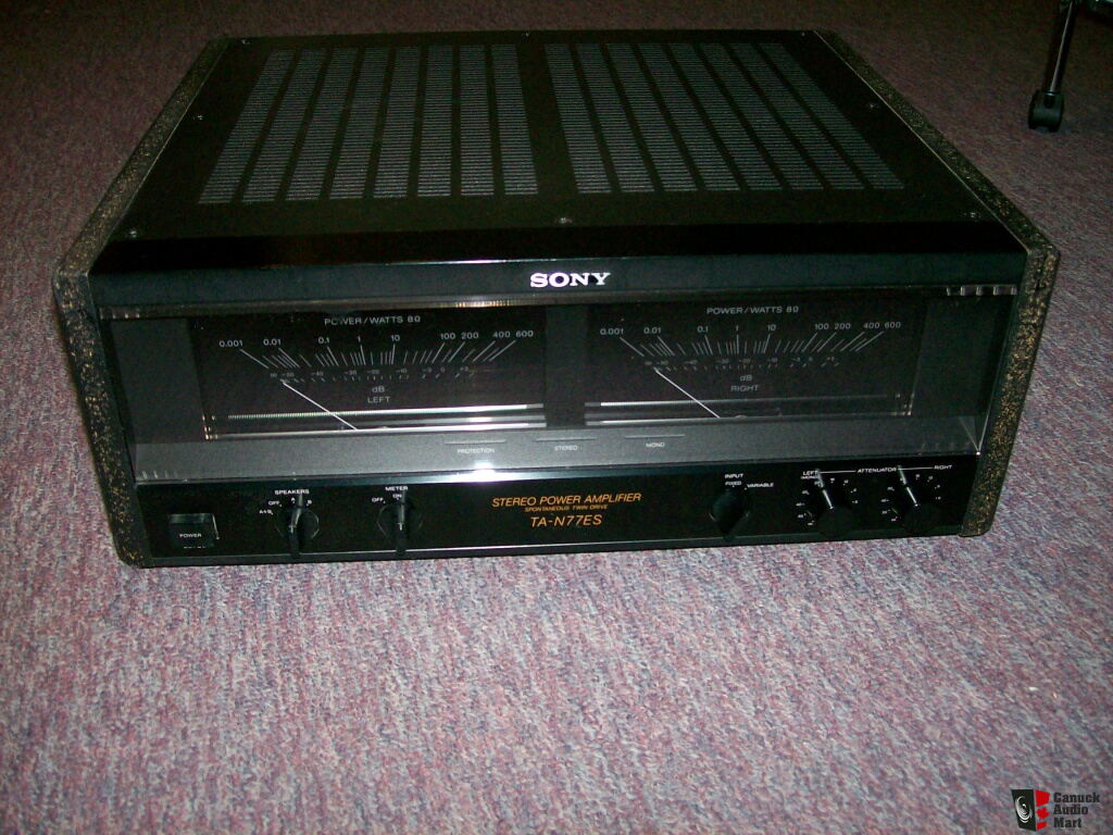 Sony TA-N77ES 200 Watt Per Channel Power Amplifier Photo #634476 ...