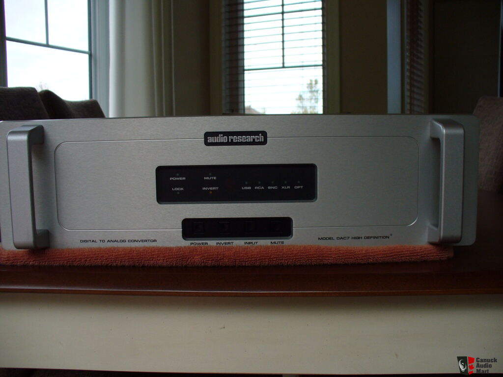 Audio Research DAC7 (GNSC Upgraded) "Taking offers Photo #635058 - US ...