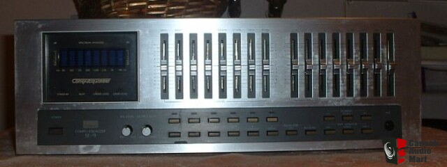 Sansui SE-9 Compu-equalizer with spectrum analyzer/pink noise generator ...