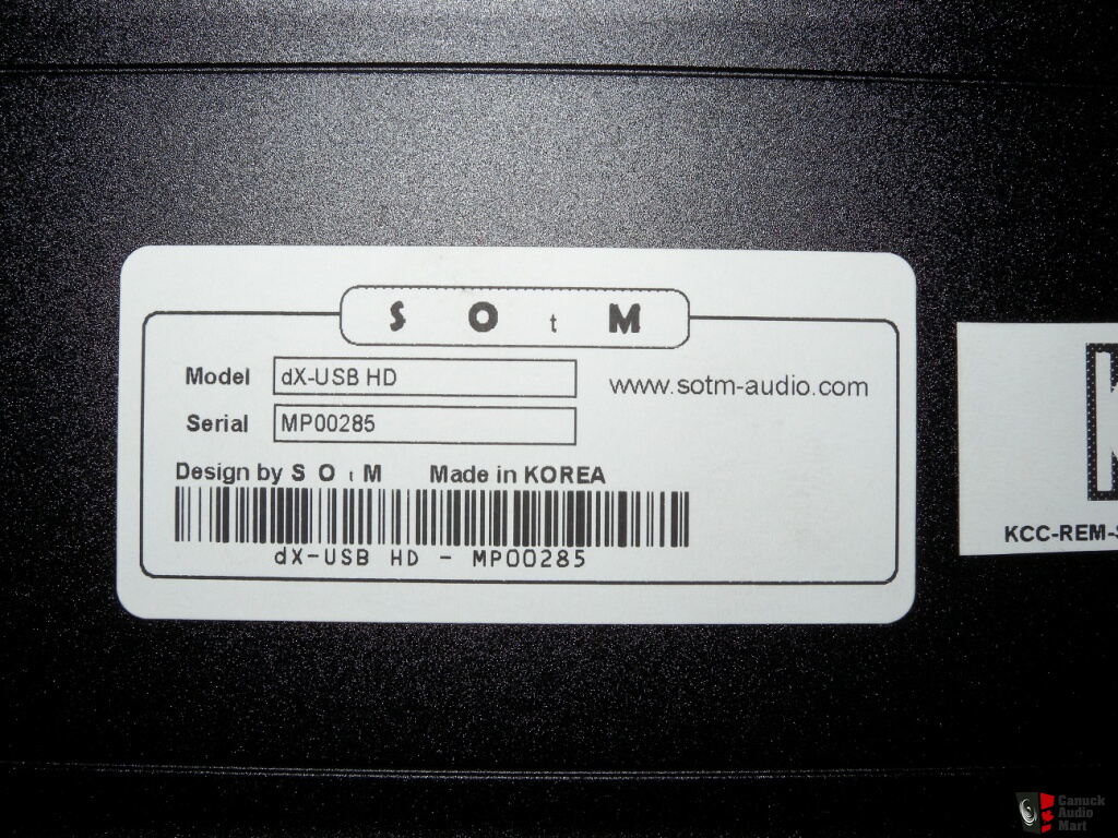 SOtM - Spirit of the Music dX-USB HD USB Transport, sale pending to ...