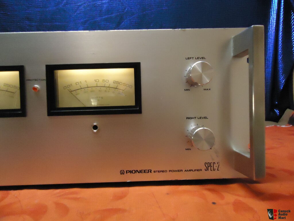 PIONEER SPEC-2 Power Amplifier-Fully Working-Few Light Marks-Trades ...