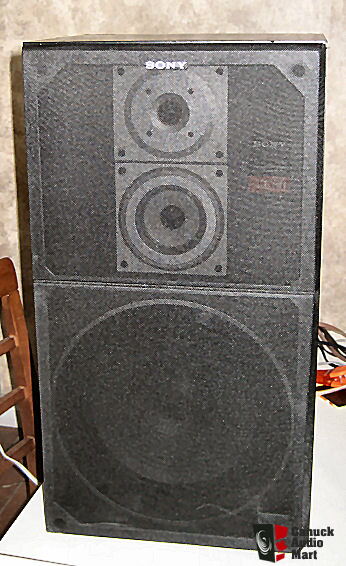 Vintage SONY SS-C50 Floor Standing 3-way Loudspeakers Work Great Photo ...