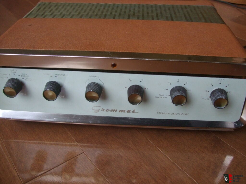 Grommes Little Jewel EL84 integrated amplifier Photo #641523 - US Audio ...