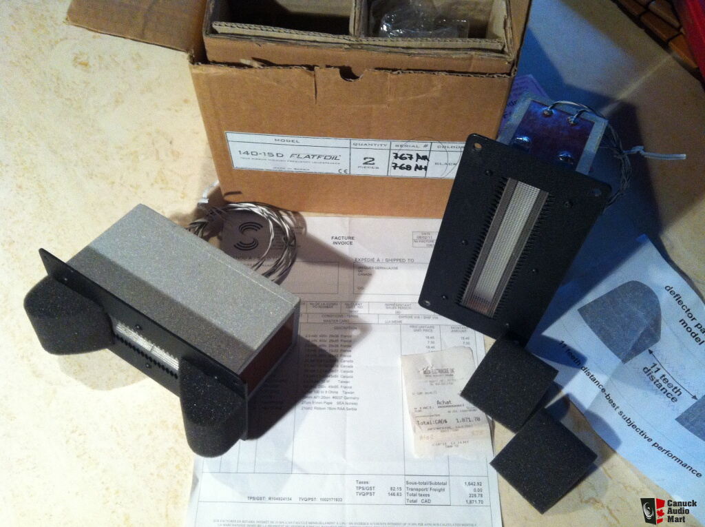 RAAL 140-15D Flat foil Ribbon tweeter High End ***SPECIAL Photo #642264 ...