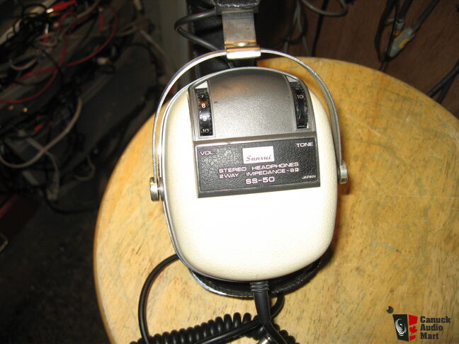 Vintage Sansui SS-50 Headphones -VERY NICE !! Photo #646842 - US Audio Mart