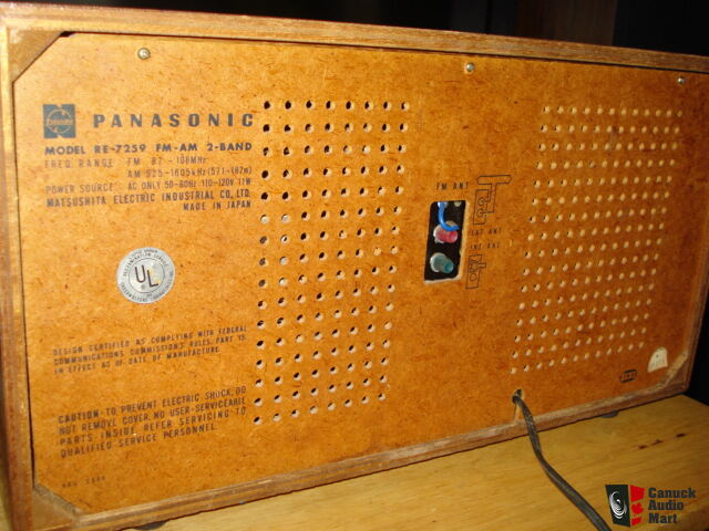 Vintage Panasonic Tabletop Radio RE-7259 Photo #647296 - US Audio Mart