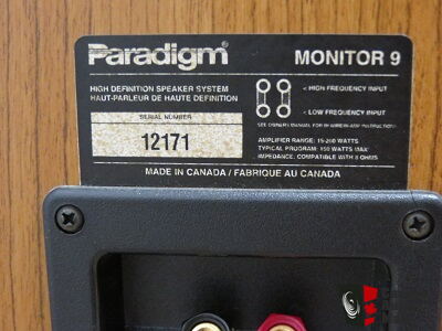 Paradigm Monitor 9 v1 Photo #650395 - US Audio Mart