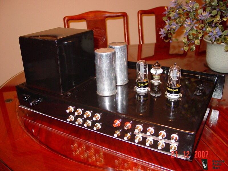 SOLD**McAlister Audio PL10 Custom Triode Line preamp with Headphone Amp ...