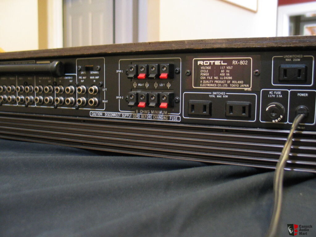 Vintage Rotel RX 802 Receiver Photo #653667 - Canuck Audio Mart