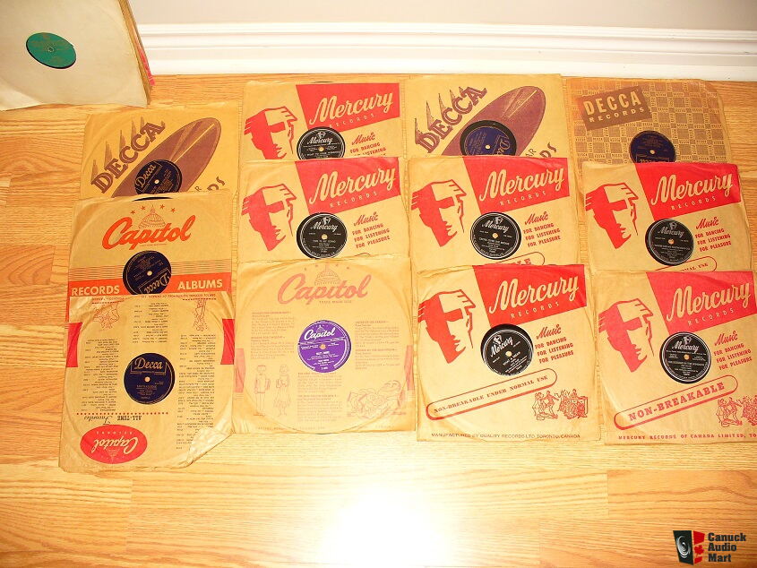 1950s OLD RECORDS / ALL 78 RPM Photo #654496 - Canuck Audio Mart