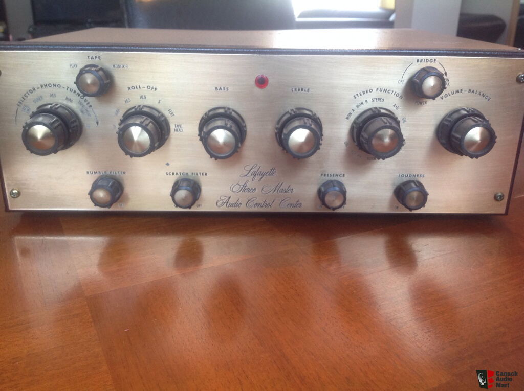 LAFAYETTE KT-600 TUBE PREAMP AND KT-310 TUBE POWER AMP