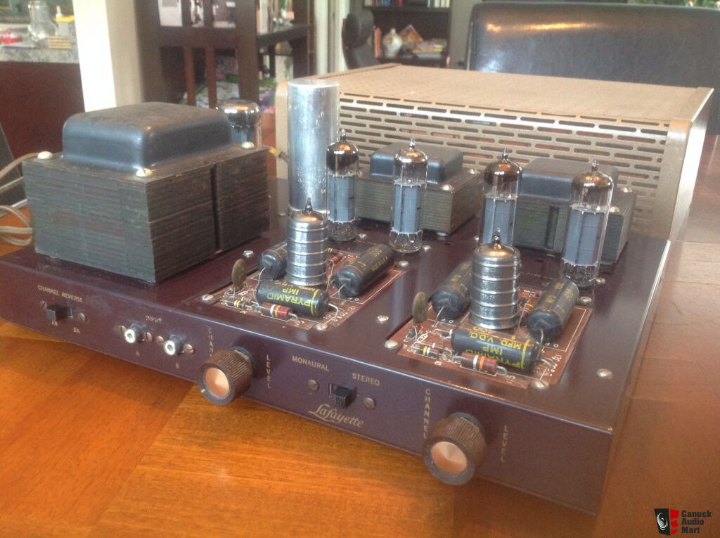 LAFAYETTE KT-600 TUBE PREAMP AND KT-310 TUBE POWER AMP Photo #659852 ...