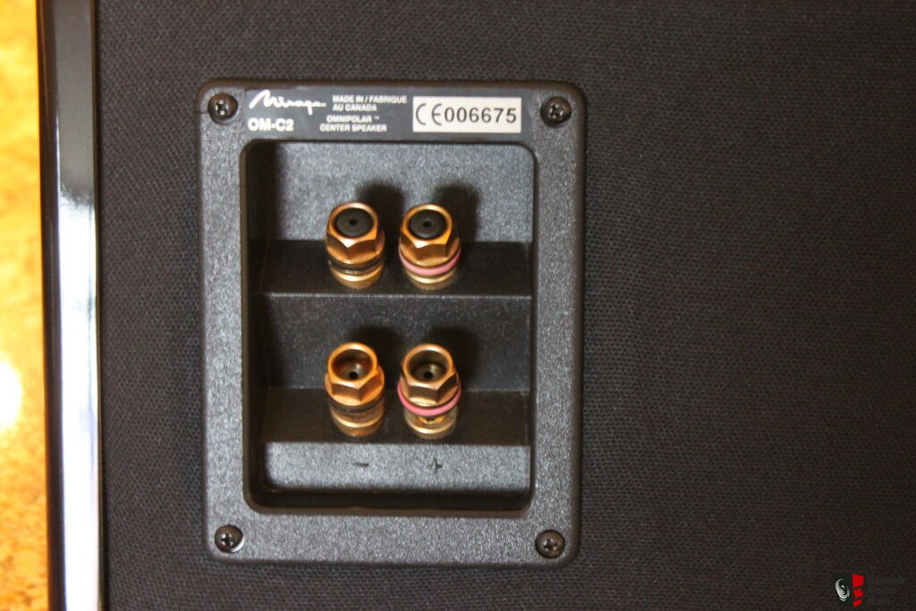 Mirage om-c2 center channel speaker Photo #662396 - US Audio Mart