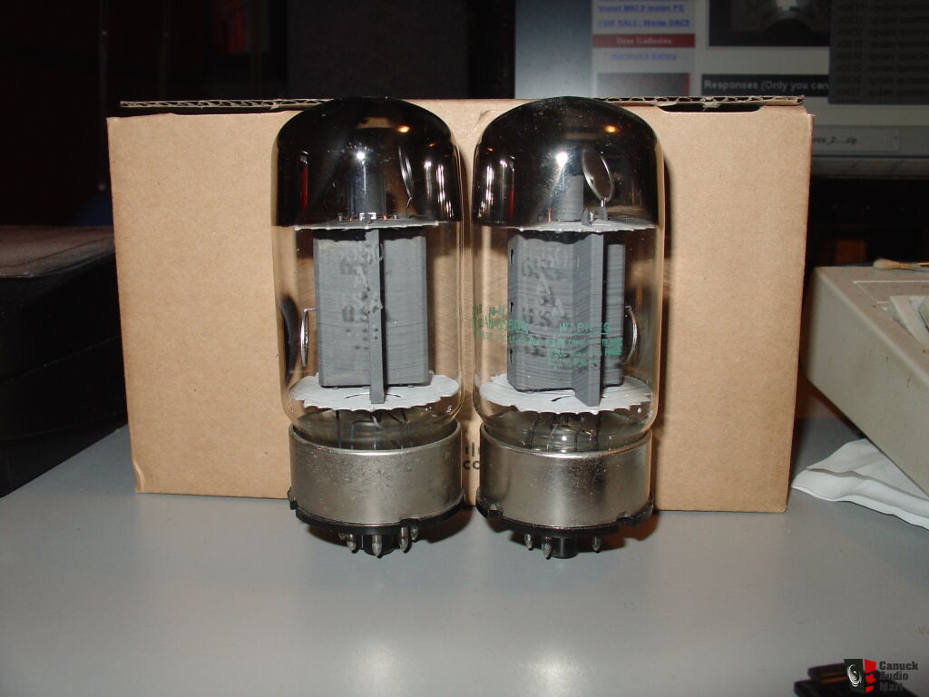 Matched pair GE 6550 Tube Photo #662461 - Canuck Audio Mart