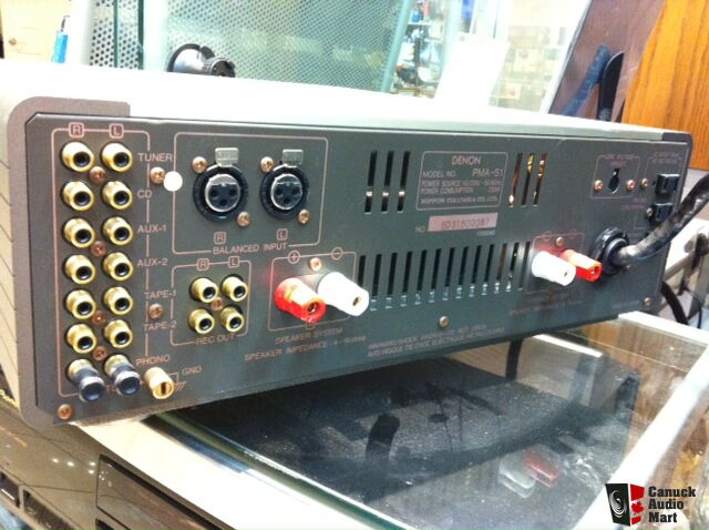 Denon PMA-S1 The top of the line INTEGRATED Amp ( MINT condition ...