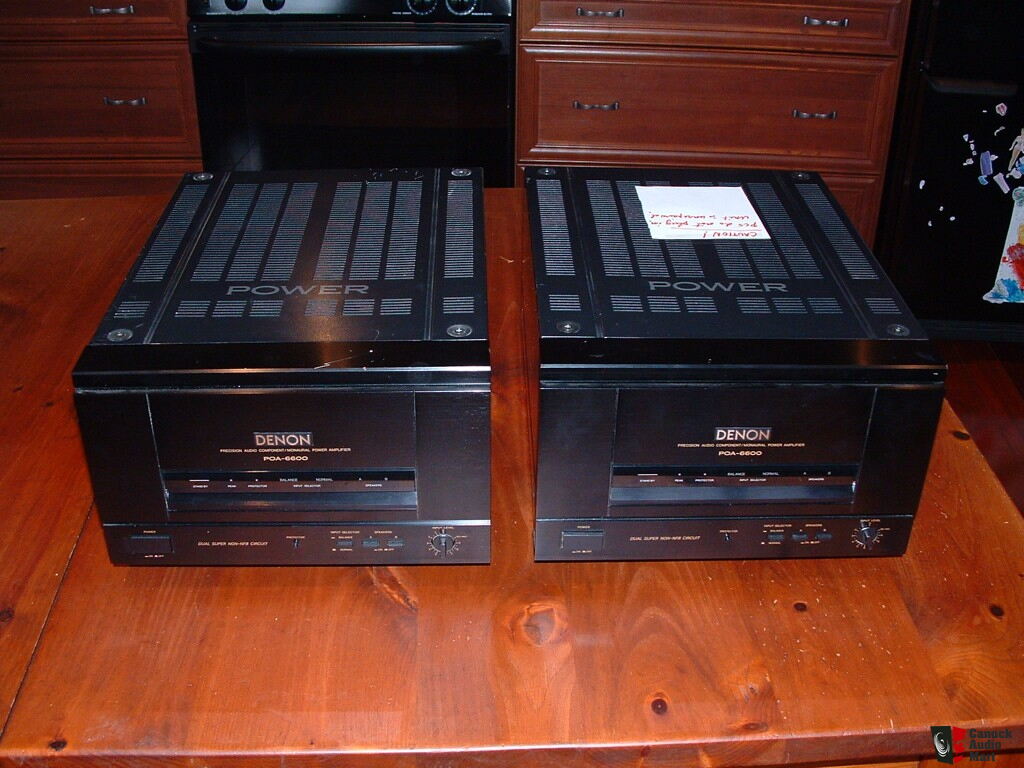 Denon POA-6600 Photo #66563 - Canuck Audio Mart
