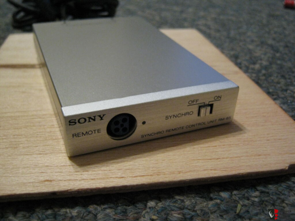 Price Drop* Super Rare Sony RM-80 wireless remote/receiever & RM-65 ...