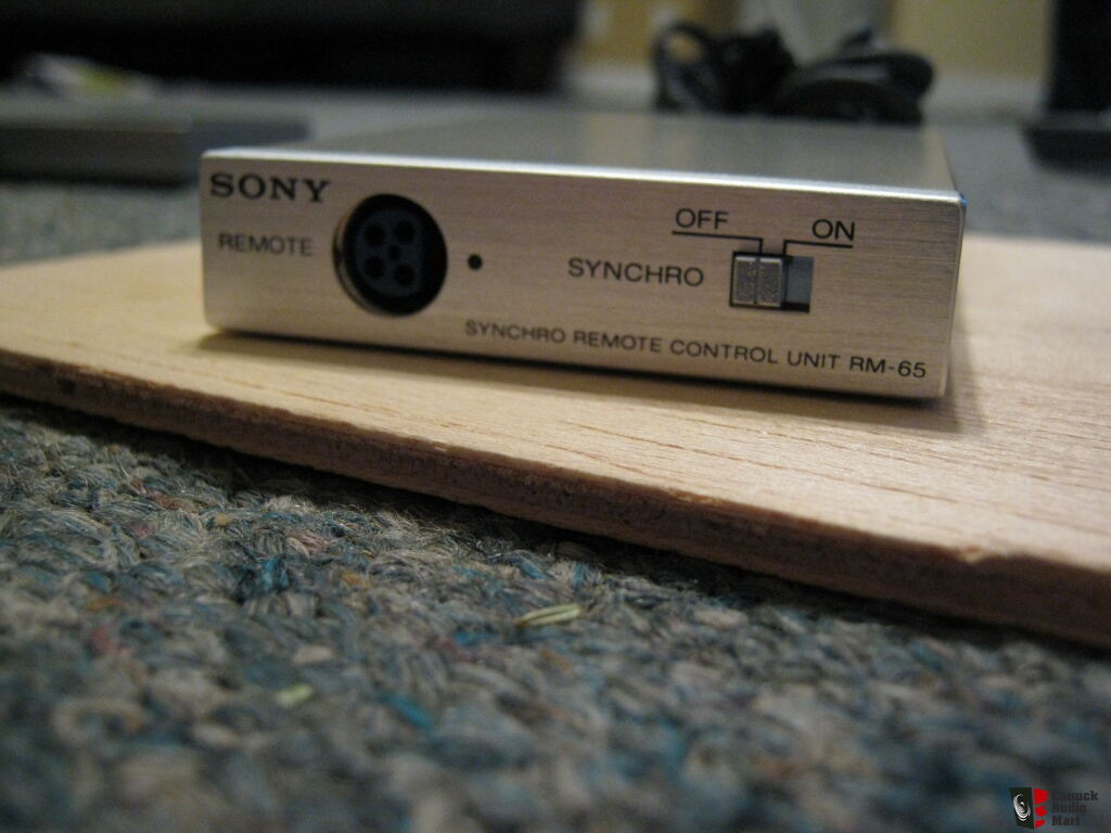 Price Drop* Super Rare Sony RM-80 wireless remote/receiever & RM-65 ...