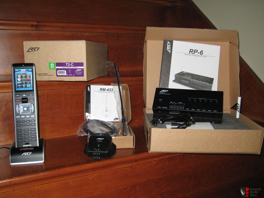 RTi T2-C Radio signal Universal Remote(system) with all background ...