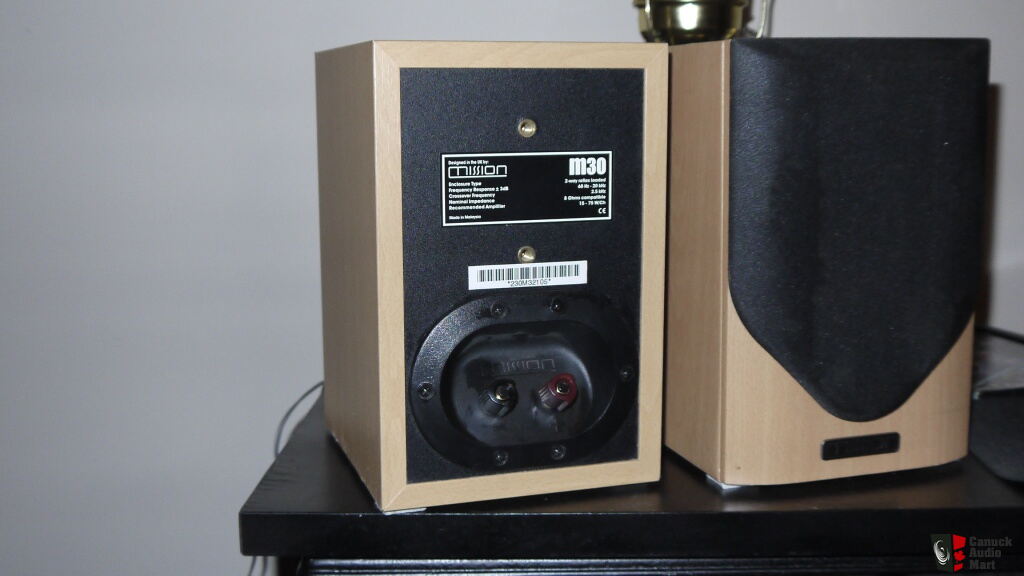 Mission M30 bookshelf speakers Photo #670929 - US Audio Mart