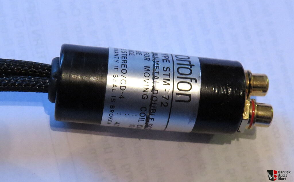 Ortofon STM-72 step up transformer "transformed" with new silver/teflon ...