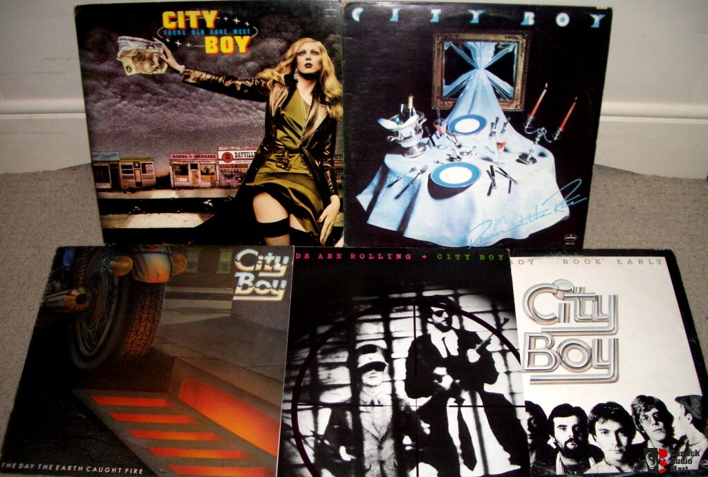 CITY BOY + 5 LP COLLECTION + NM For Sale - Canuck Audio Mart