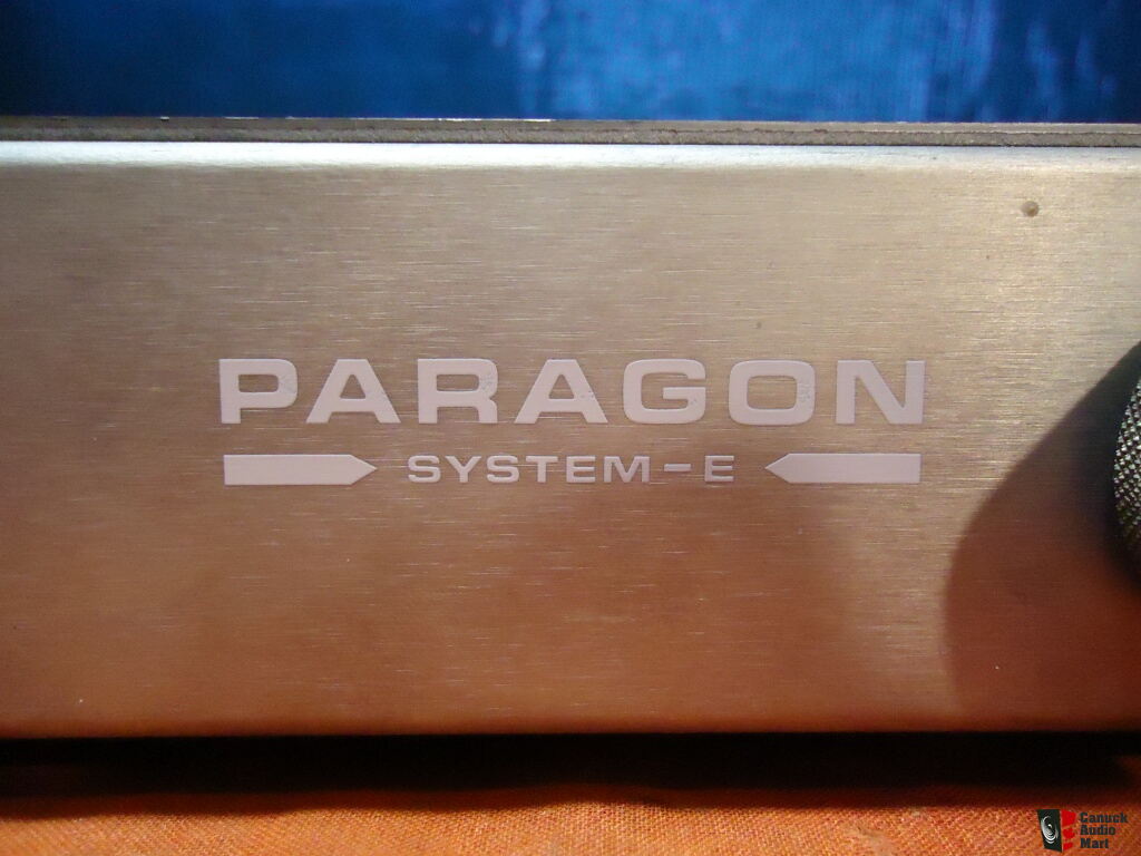 PARAGON SYSTEM-E Tube Preamplfier with External Power Supply-Sale ...