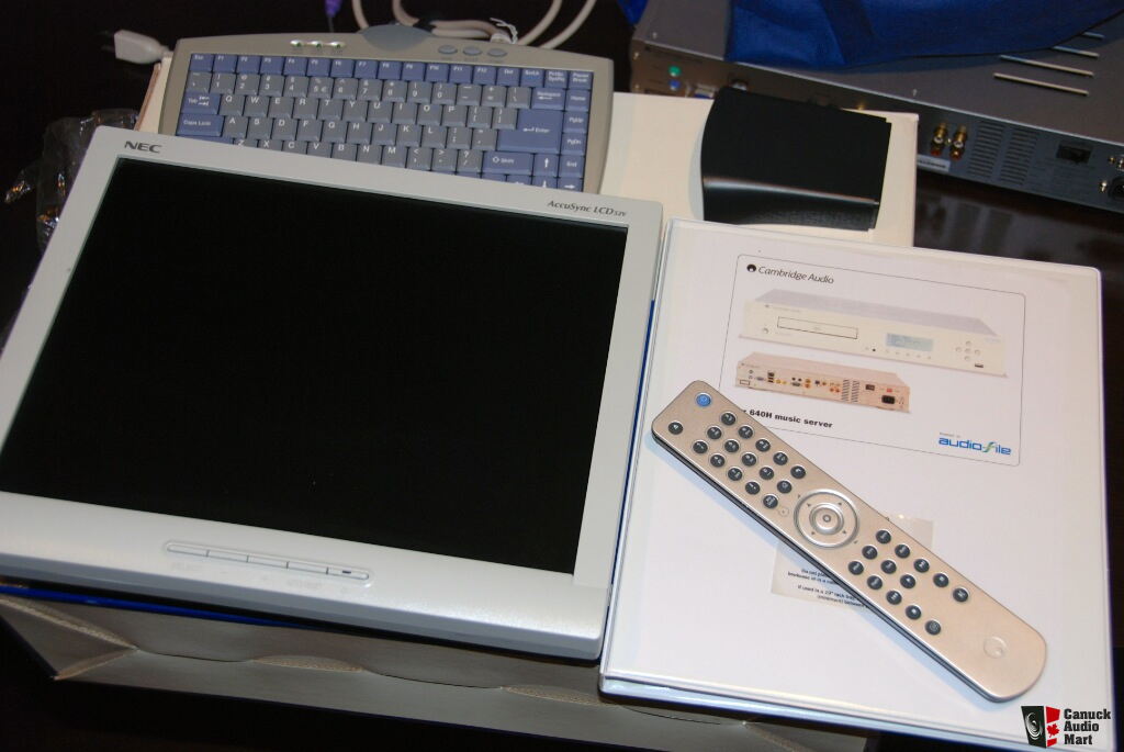 CAMBRIDGE AUDIO AZUR 640H MUSIC SERVER, CD PLAYER/RECODER PLUS EXTRAS ...