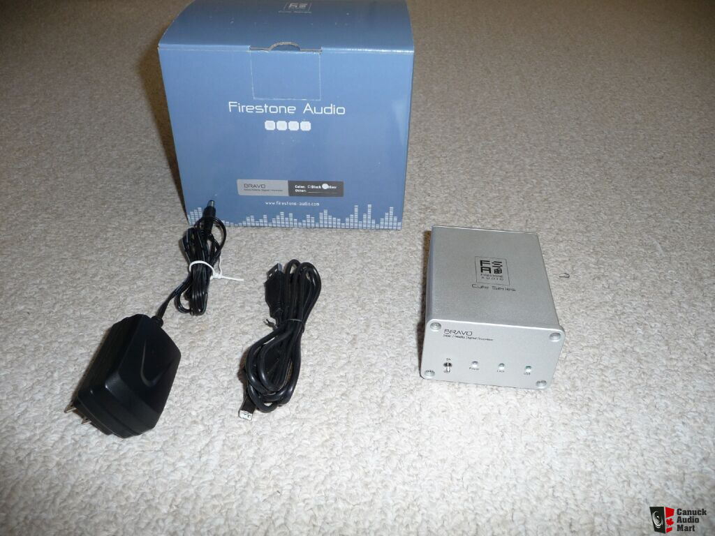 FIRESTONE AUDIO BRAVO 24 / 96 DIGITAL PROCESSOR IN SILVER *** SOLD ...