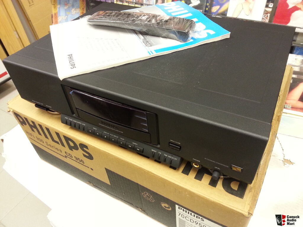 Philips CD 950 with remote in Near Mint condition Made in Belgium Photo ...