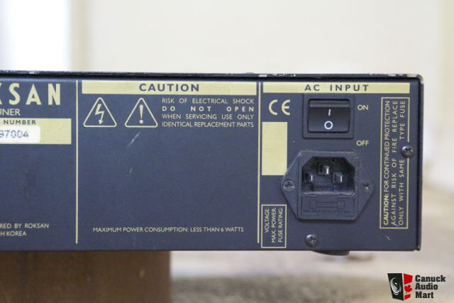 ROKSAN KANDY KT-1 AM/FM Tuner, REDUCED!!! Photo #687038 - Canuck Audio Mart