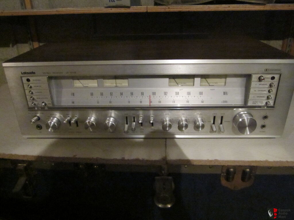 Vintage Lafayette Monster Receiver For Parts Or For Sale - Canuck Audio ...