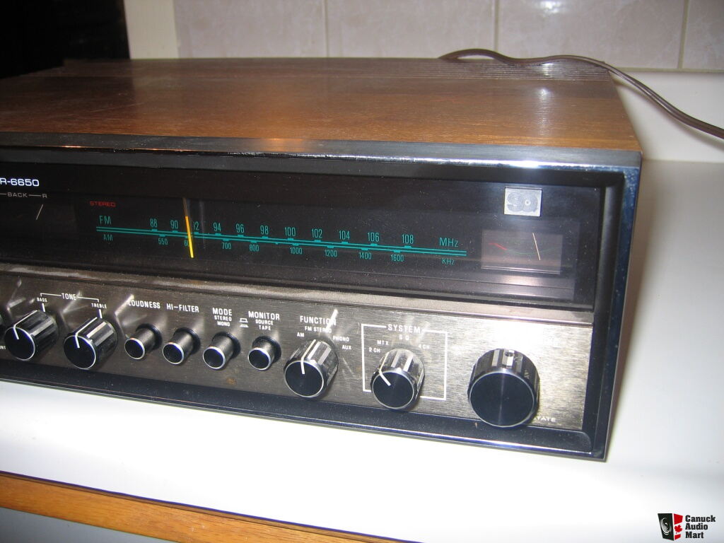 Sony SQR AM FM Quadraphonic Receiver SQR-6650 WORKING Photo #693103 ...