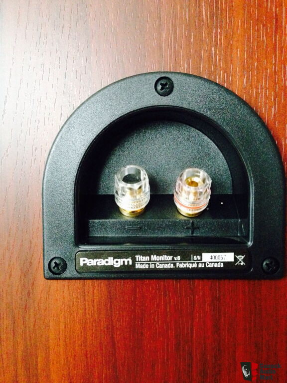 Paradigm Titan Monitors v.6 w/ S-22 stands Photo #696378 - UK Audio Mart