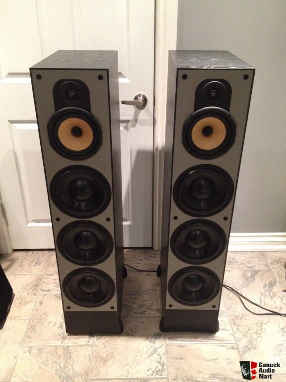 PARADIGM Monitors 90P Version 2 AMAZING POWERED SPEAKERS Upgraded B&W ...