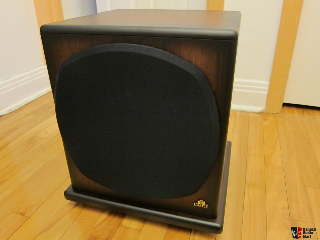 Castle Classic Active Subwoofer 300 watts Rosewood RARE Photo #699464 ...