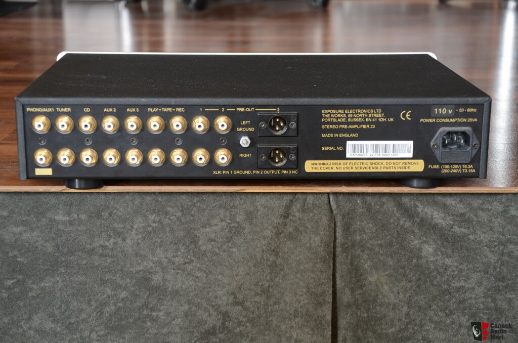 Exposure Line Stage Pre-Amplifier XXIII Photo #699863 - US Audio Mart
