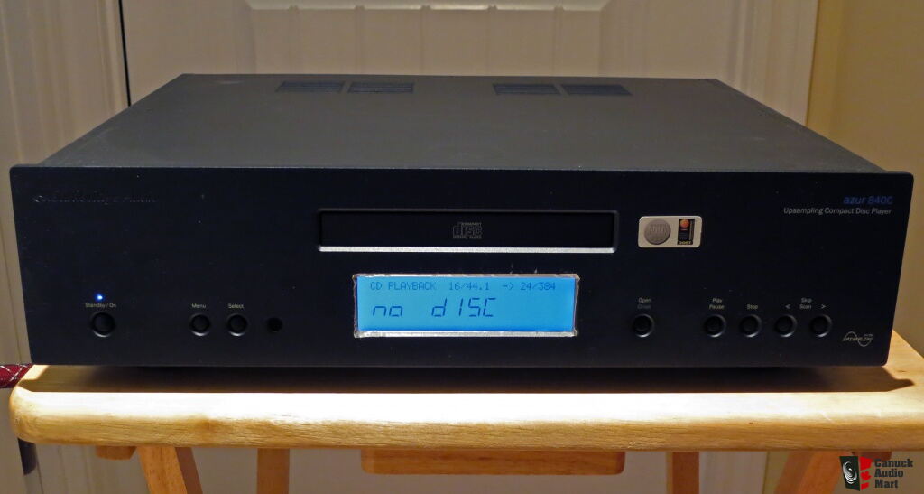 Cambridge Audio Azur 840C Upsampling CD Player & DAC (Black) Photo ...