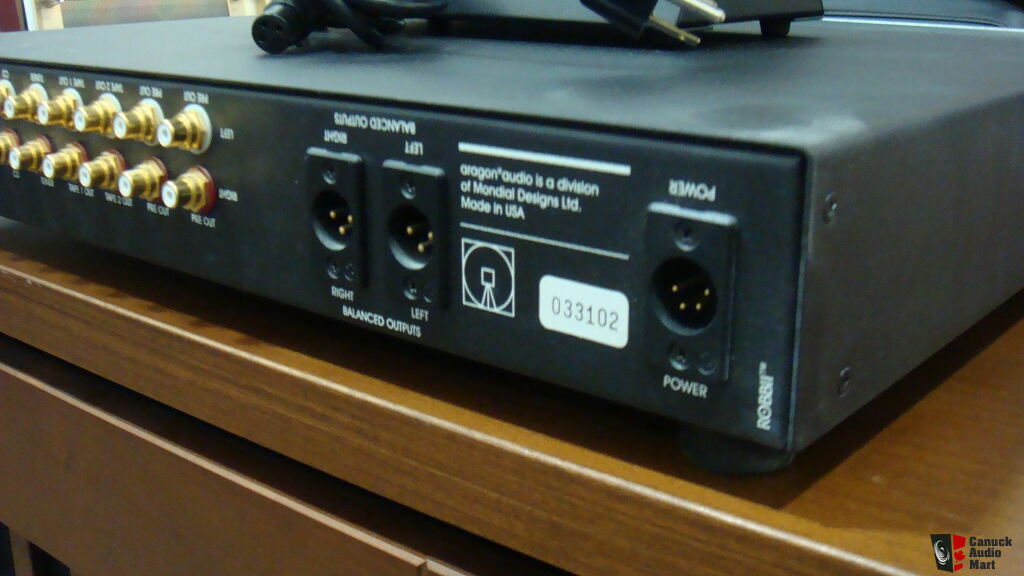 ARAGON AURUM PRE-AMP WITH POWER SUPPLY Photo #702896 - US Audio Mart