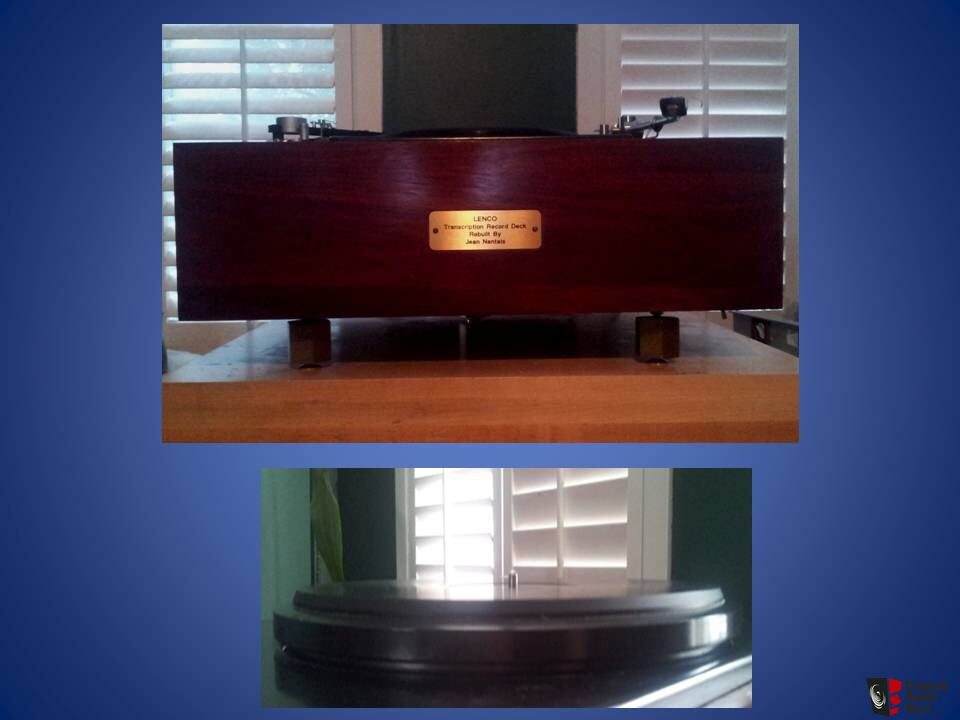 JEAN NANTAIS CUSTOM LENCO TURNTABLE Photo #703545 - Canuck Audio Mart