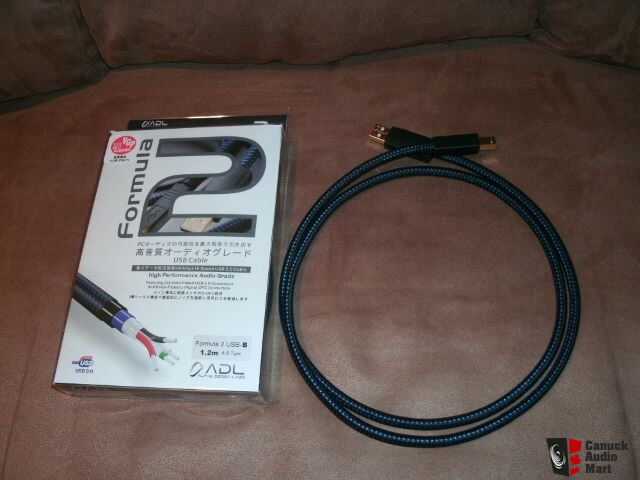 Furutech ADL formula 2 USB 2.0 cable type A-B For Sale - Canuck Audio Mart