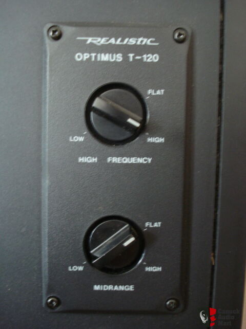 Vintage Realistic Optimus T-120 Speakers Photo #705124 - UK Audio Mart