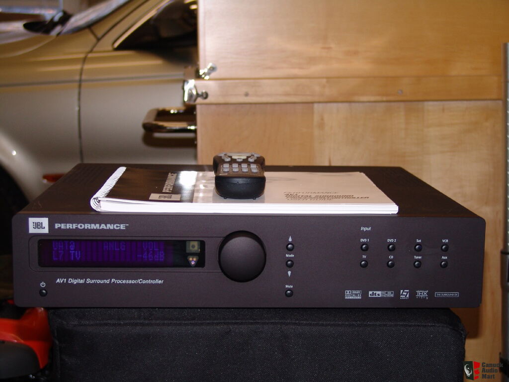 JBL ''PERFORMANCE SERIES'' AVA7 Amp & AV1 Processor Photo #705921 - UK ...
