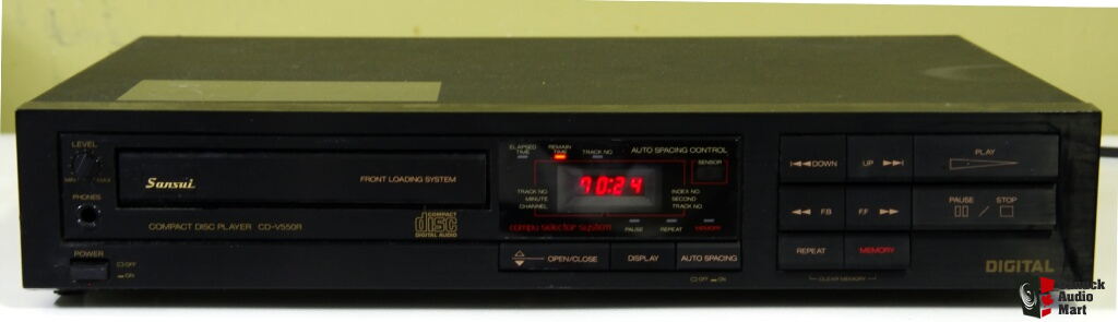 Sansui Single Disc CD Player CD-V550R Photo #712456 - US Audio Mart