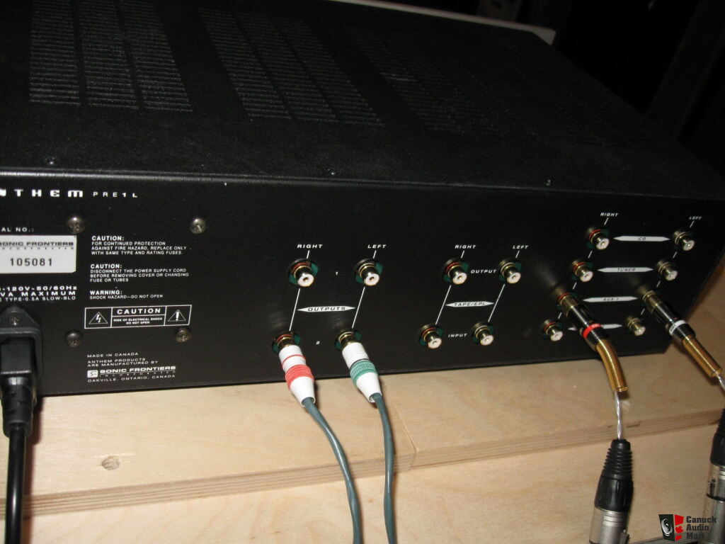 ANTHEM PRE 1L BY SONIC FRONTIERS ,EXCELLENT CONDITION !!! LOOK !! Photo ...