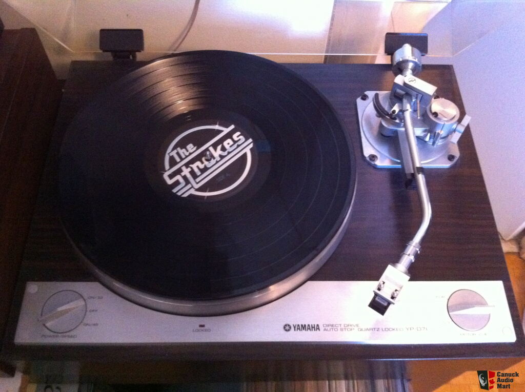 Yamaha YP-D71 direct drive turntable with JICO S.A.S stylus Shure M95HE ...