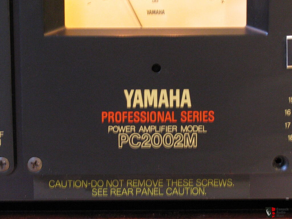 Yamaha PC2002M Professional Series Amplifier Photo #718168 - Canuck ...